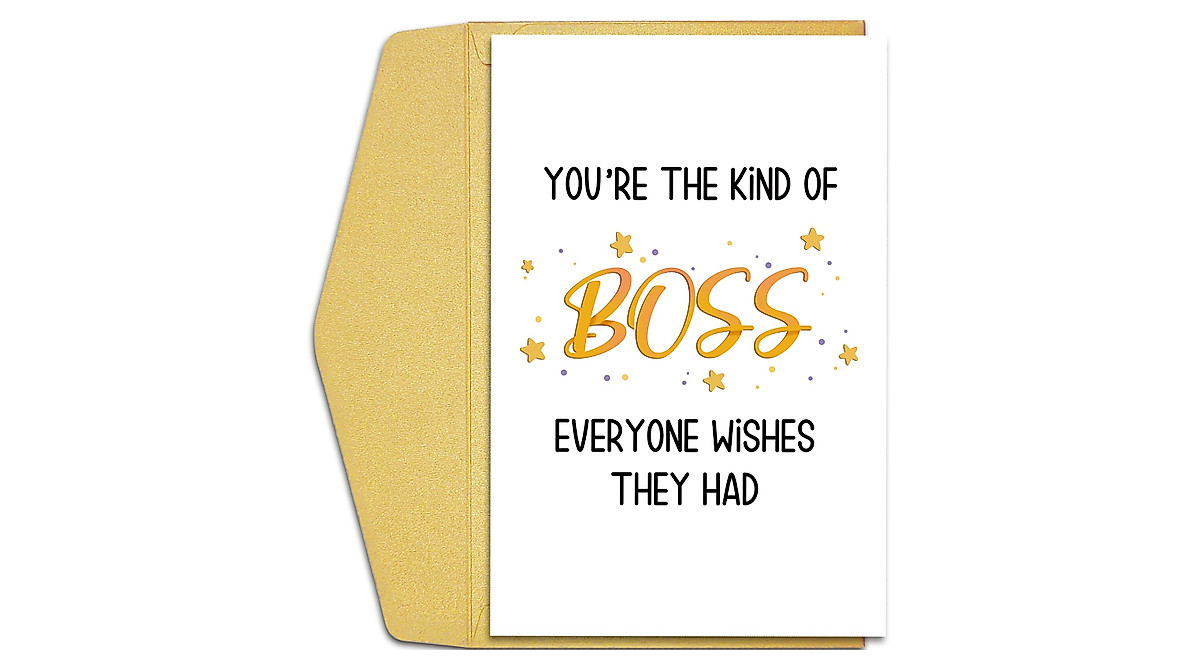 Boss Day Cards for Men & Women | Perfect Gift for Any Occasion