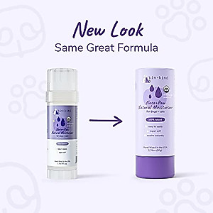 kin+kind Organic Dog and Cat Nose and Paw Balm Stick - 1.76oz Shea Butter - Pet Supplies for Puppies and Dogs - Dog Accessories, Dog Supplies, Dog Paw Balm, Dog Nose Balm, Paw Butter Balm for Dogs
