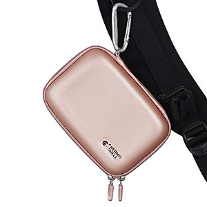 Hermitshell EVA Hard Travel Case Fits HP Sprocket 2-in-1 Portable Photo Printer & Instant Camera (Rose Gold)