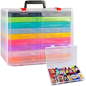 Collector Case Compatible with 5 Surprise Mini Brands Toys Series 1 2 3 and Coin Collection Supplies Pages for Collectors Bundle