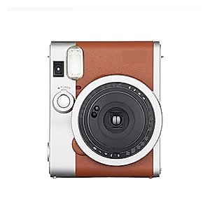 Digital Camera Mini 90 Neo Classic Camera Instant Cameras Black/Brown Digital Camera Photography (Size : Camera, Color : Brown)
