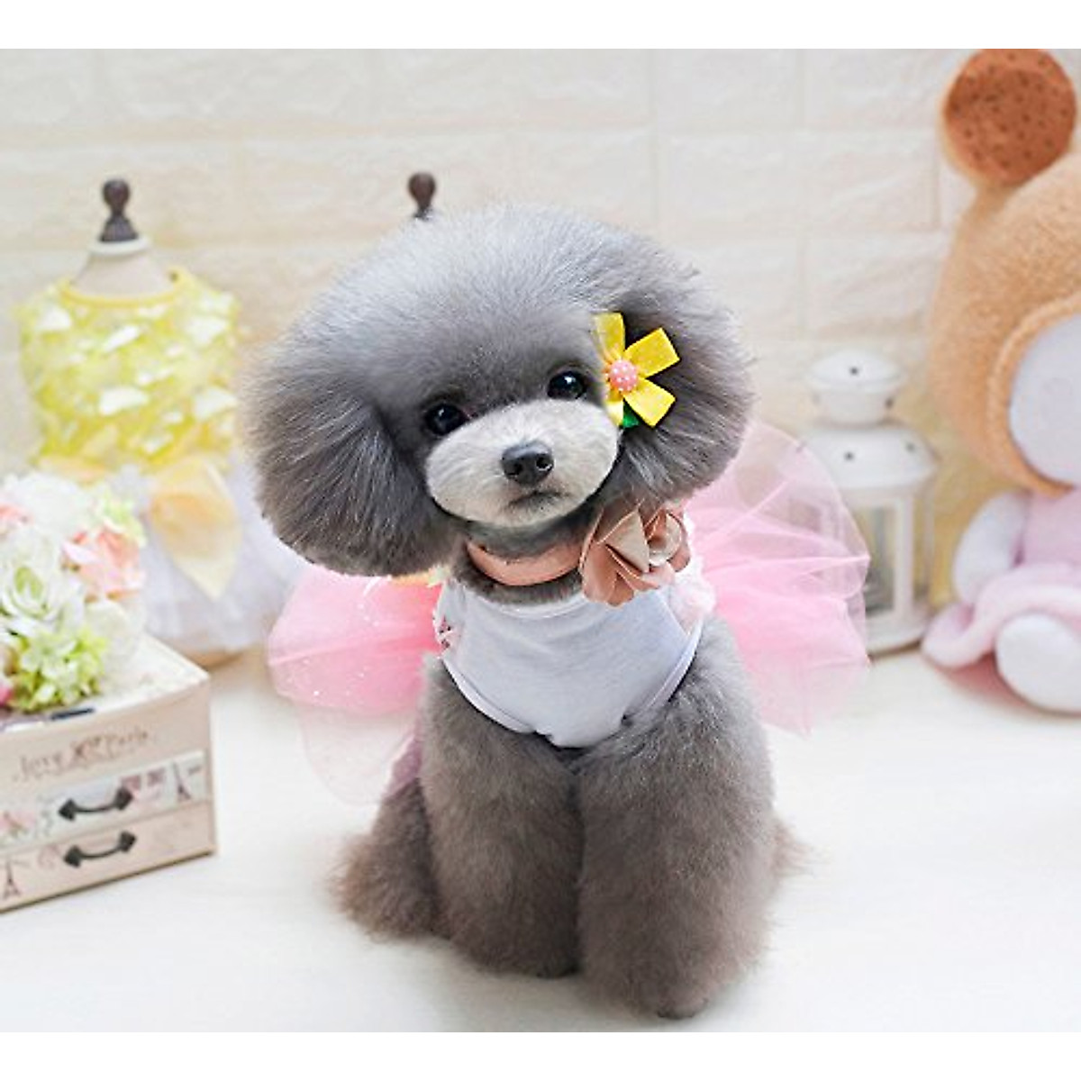 Dress Apparel Medium Small Dog Puppy Skirt for Pet Clothes Boy Girl Puppy Sweater Outfits Apparel for Chihuahua Cold Weather Doggy Sweatshirt