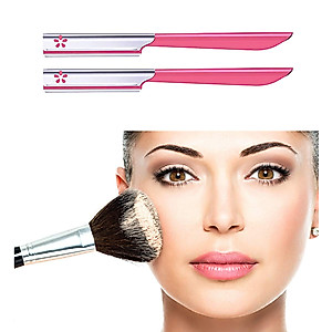 Eyebrow Razors Stainless Steel Facial Razors Shaving Cheek Facial Hair Remover Shapers Razors Face Razor and Eyebrow Shaper Trimming and Shaving Grooming Tool for Women Man with Precision Cover