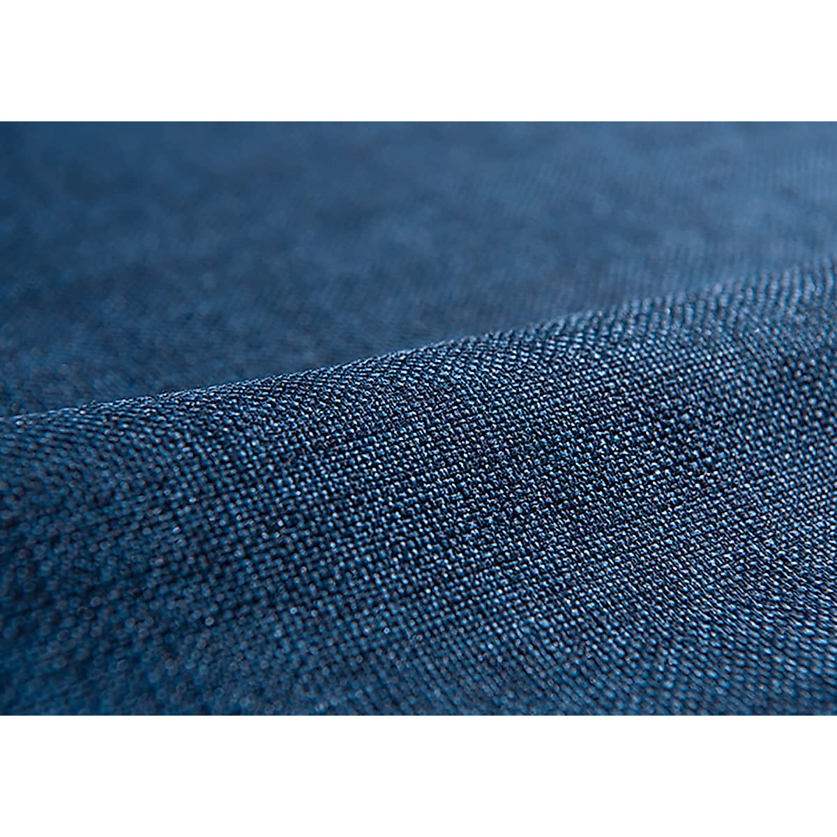 MYLSMPLE Bench Cushion Chair Pad Outdoor Bench/Swing Cushion Slip Cover Water Resisitant UV Protection Indoor Patio Furniture Cushion Cover with Zipper Replacement Cover (36"X18"X2", Navy Blue)