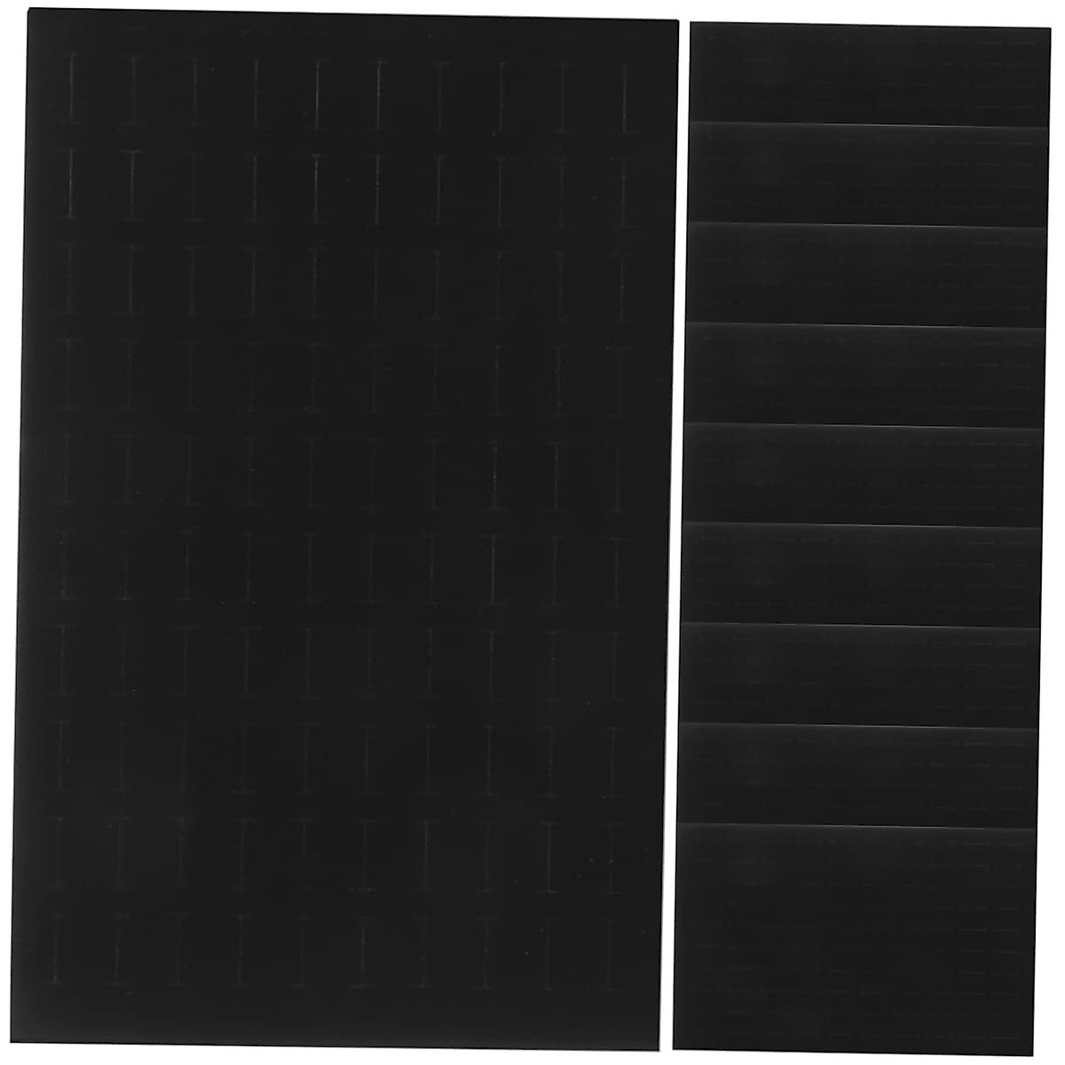 Alipis 20 pcs jewelry box pad foam jewelry pad jewelry inserts holder ring inserts pads showcase display trays jewelry display pads velvet jewelry tray inserts earrings sponge ring holder