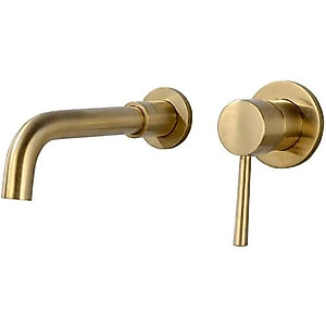 DAHSLNWKN Wall Mounted Bath taps, Wall Mounted Modern, Bathroom Sink Taps, washbasin Multi-Function Faucet