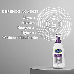 Cetaphil Pro Oil Removing Foam Wash, Foaming Facial Cleanser, Fragrance Free Formula Suitable for Sensitive Skin, 8 Fluid Ounce (Pack of 3)