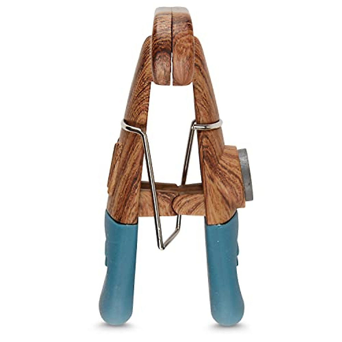 Phantom Chef Set of 5 Bag Clips | Durable, Long-Lasting, Soft Touch, Kid-Friendly Seal Grips | Food Chip Bag Clips for Food Storage | Reusable | Zero Waste Kitchen Clips | T Shape Clip (Navy)