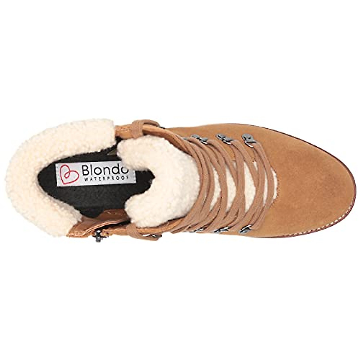 Blondo Women's Devin Hiking Boot, Camel, 8