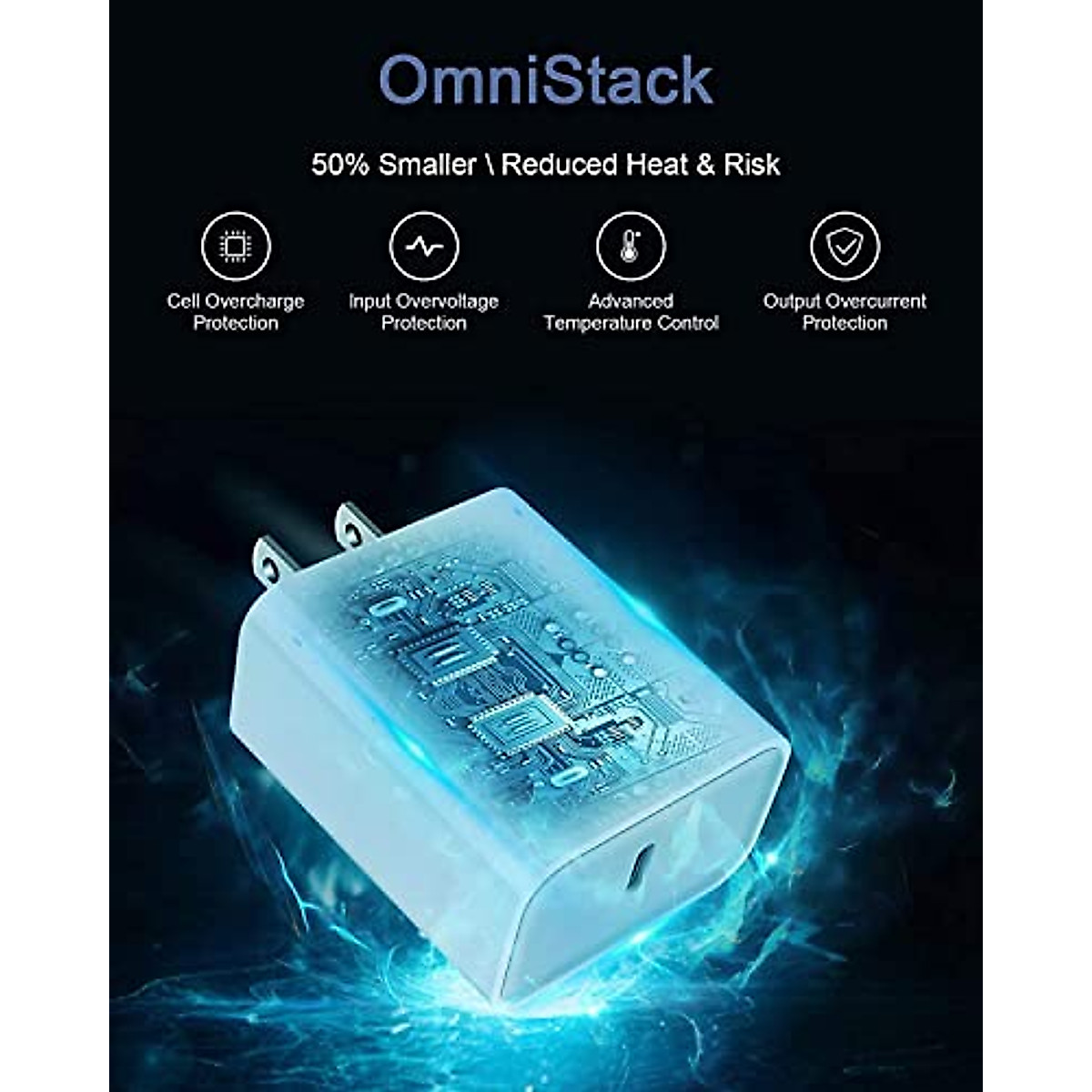 20w iPhone Charger Block, 3pack USB C Charging Blocks Fast Charge Wall Plug For iPhone 14 Pro Max 14Pro 13 13Pro 12 12Pro 11 11Pro 10 X Xr Xs 8 Plus USB-C Power Adapter Type C Cube USBC Box PD C Brick