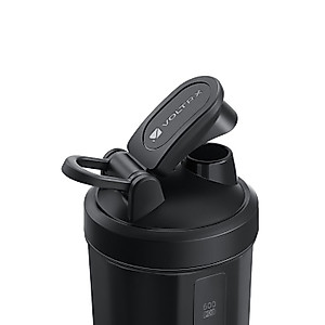 VOLTRX Protein Shaker Bottle, Merger USB C Rechargeable Electric Protein Shake Mixer, Shaker Cups for Protein Shakes and Meal Replacement Shakes, BPA Free, 24oz