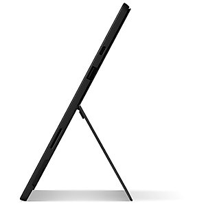Microsoft QWV-00007 Surface Pro 7 12.3" Touch Intel i5-1035G4 8GB/256GB Black Bundle with Type Cover Keyboard + Elite Software Office Suite, Photo Editor, PDF Editor, PCmover +1YR CPS Protection Pack