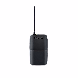 Shure BLX14R UHF Wireless System for Guitar and Bass - 14-Hour Battery Life, 300 ft Range, UHF | Includes 1/4" Jack Instrument Cable & Single Channel Rack Mount Receiver | H11 Band (BLX14R-H11)