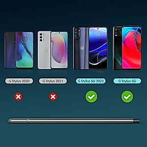 Stylus Pen for Moto G Stylus 5G Touch Screen Pen Replacement for Motorola XT2131 2021 Touch Parts Stylus S Pen