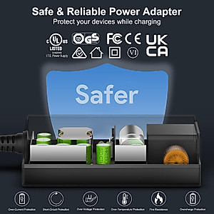 HKY 24V AC/DC Adapter Charger Replacement for Samsung HW-N450/ZA HW-N550 HW-N650 HWN450 HW-K440 HW-K490 HW-K560 HW-K561 HW-K590 Panoramic HW-M430 HW-M550/ZA HW-MM55/ZA HW-MM55C Soundbar Power Supply