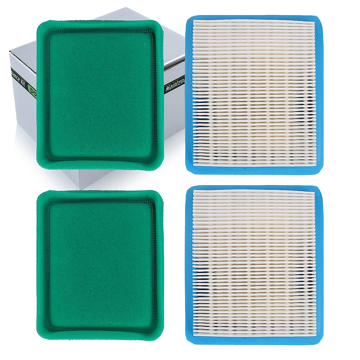 partszen Pre Air Filter Fit for Honda GCV120 GCV135 GCV160 for Troy Bilt BS-491588S BS-491588 TB110 TB210 TB230 TB130 for Husqvarna LC153HD HU675FE HU725AWD HU725BBC HU625HWT