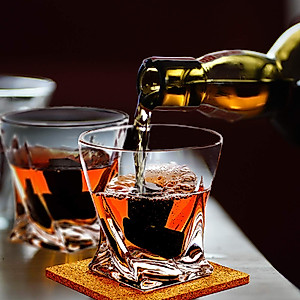 Whiskey Stones Gift Set, Birthday Gifts for Men Dad, Anniversary Wedding Gifts for Him Husband Boyfriend Grandpa Brother Boss, Unique Whiskey Gifts for Christmas Birthday Holiday