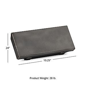 Titan Attachments Mini Skid Steer Mount Plate, 1/4" thick Toro Dingo Quick Tach Mount Plate, Grade 50 Raw Steel, Weld or Bolt-On Surface Design, Unfinished