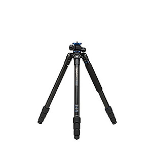 Benro FGP28A SystemGo Plus Tripod Only, Travel, Aluminum with Monopod, Black