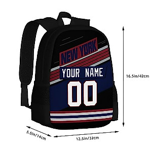 KREDE New York Backpack Personalized Bags for Men Women Gifts