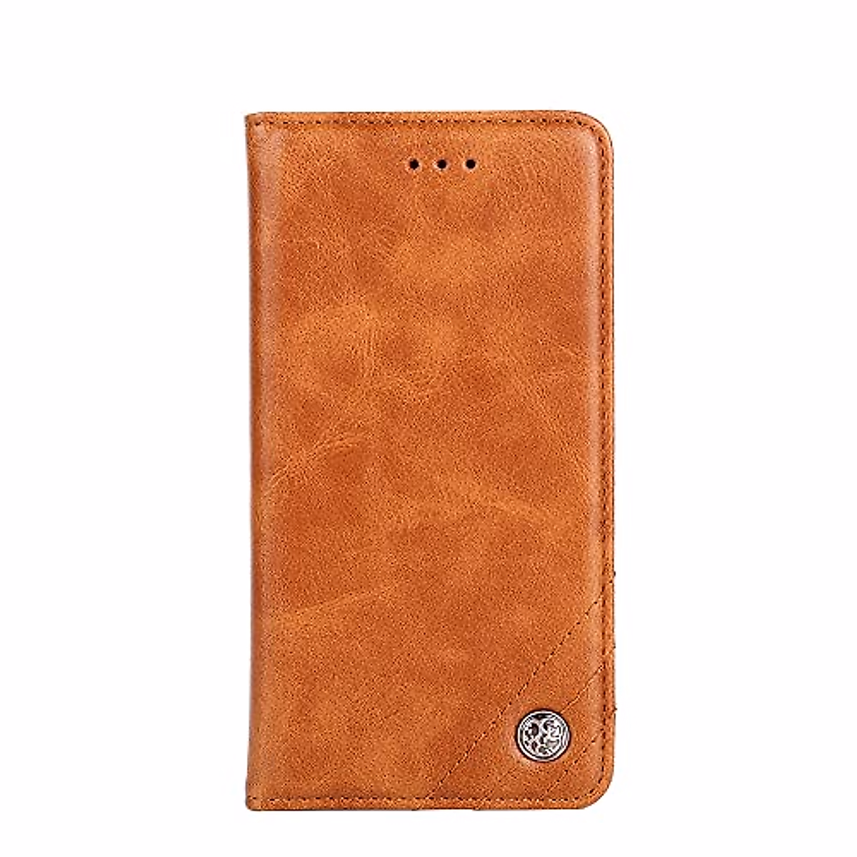 Fansipro Wallet Folio Case for Oppo Reno 2, Premium PU Leather Slim Fit Cover for Reno 2, 3 Card Slots, Align Cutouts, Brown