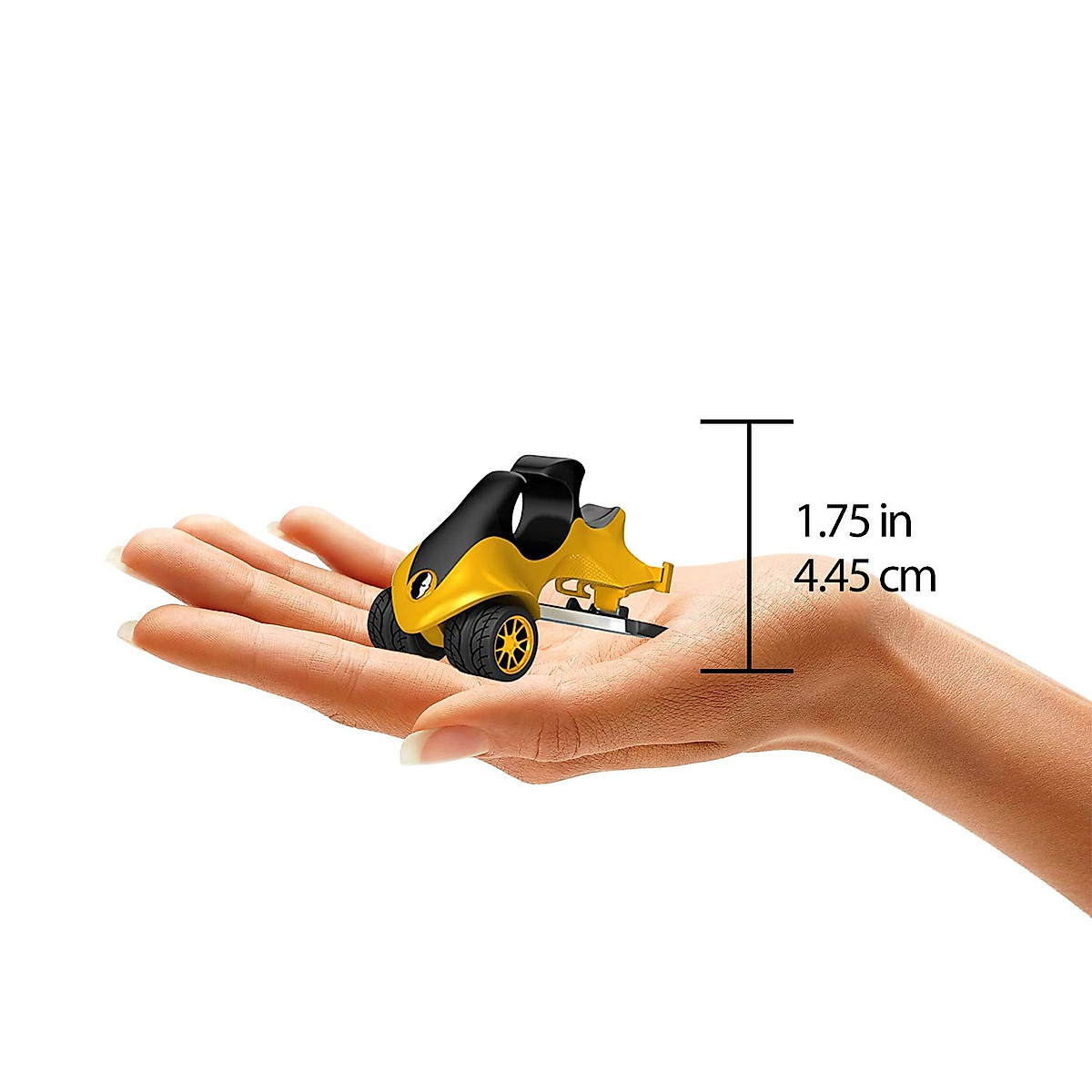 HeadBlade ATX Razor - Original - Rigid Body with Multiblade Design and Non Slip Rubber Ring for Easy Reach, Close Shave