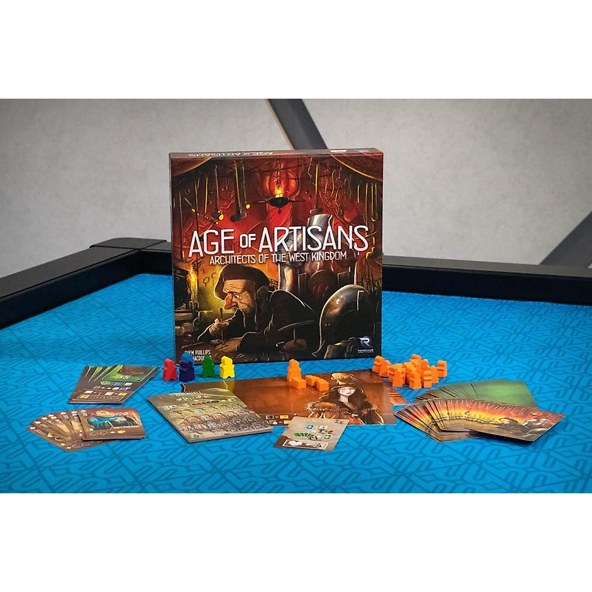 Renegade Game Studios Age of Artisans - Architects of The West Kingdom- Game for 1-6 Players Aged 12 & Up