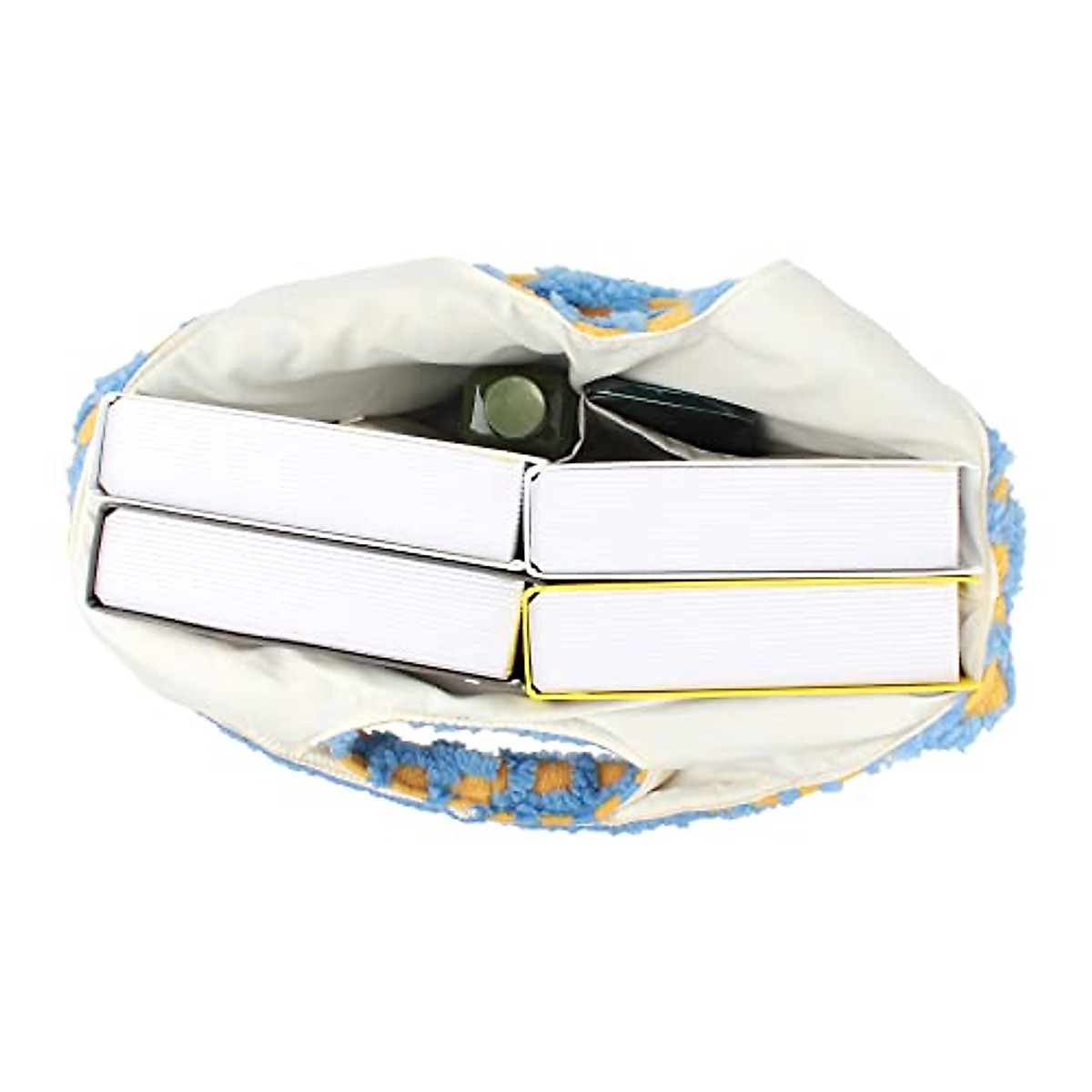 Women Girls Cute Bear Plush Shoulder Bag Large Tote Handbag Purse Faux Fur Shopping Dating Bag