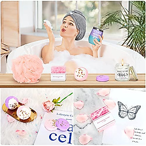 Get Well Soon Gifts for Women,Care Package Feel Better Gift Basket for Sick Friends,After Surgery Recovery Self Care Gifts,Thinking of You Birthday Gifts with Sympathy Blanket Tumbler for Women