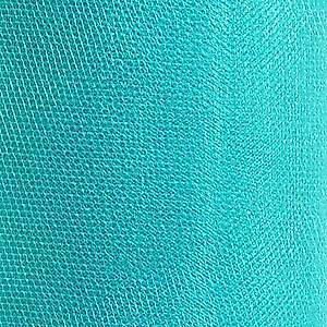 Expo International Shiny 6-Inch Tulle Spool, 25-Yard, Aqua Blue