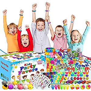 YOAUSHY 180 Pcs Party Favors for Kids 4-8-12,Treasure Box Toys for Classroom Prizes Goodie Bags Stuffers,Bulks Toys for Kids Birthday Favors Gifts Christmas Stocking Stuffers Easter Pinata Fillers