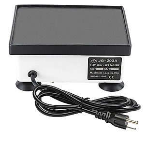 Dental Square Quartet Vibrator, 110V 120W Lab Vibrator Square Quartet Vibrator with Two Gears - Model Plaster Oscillator Gypsum Mixing Machine