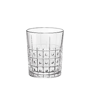 Bormioli Rocco Bartender 13.25 oz. Este Double Old Fashioned DOF Drinking Glasses, Clear, Set of 4