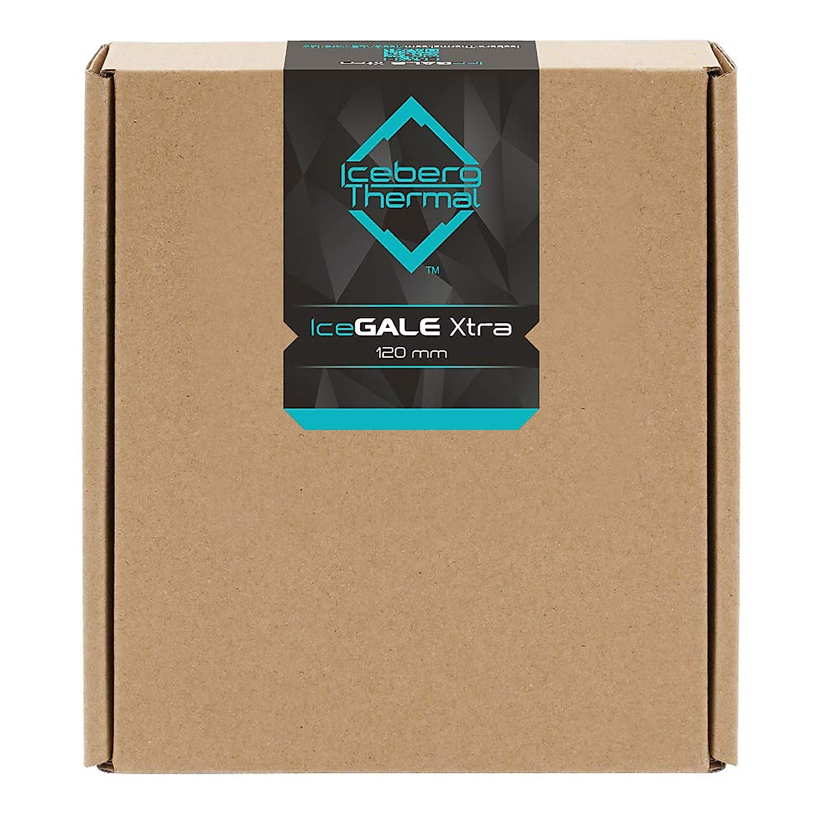 Iceberg Thermal IceGALE Xtra 120mm PWM High Performance Case Fan (Teal)