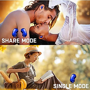 UrbanX Street Buds Live True Wireless Earbud Headphones for Samsung Galaxy S20 FE 5G - Wireless Earbuds w/Active Noise Cancelling - Blue (US Version with Warranty)