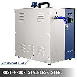 VEVOR Jewelry Steam Cleaner 2L Jewelry Cleaner Machine 1300W Jet Jewelry Steam Cleaner 110V 4 KG Silver & Gold Steam Cleaner Goldsmith Equipment For Gold Sliver Jewelry(110V)