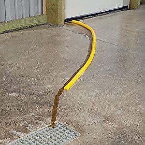 PIG Home Solutions Water and Snow Melt Barrier - Reusable Barrier - 1" x 4' x .75" - PM50542