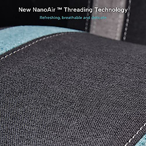 EUREKA ERGONOMIC Python Gaming Chair, Computer Gamer Chair with Lumbar Support, High Back Office Chair 4.7in Seat Thicker Cushion, Most Comfortable Home Office Chair for Back Pain Women, Men（Blue）