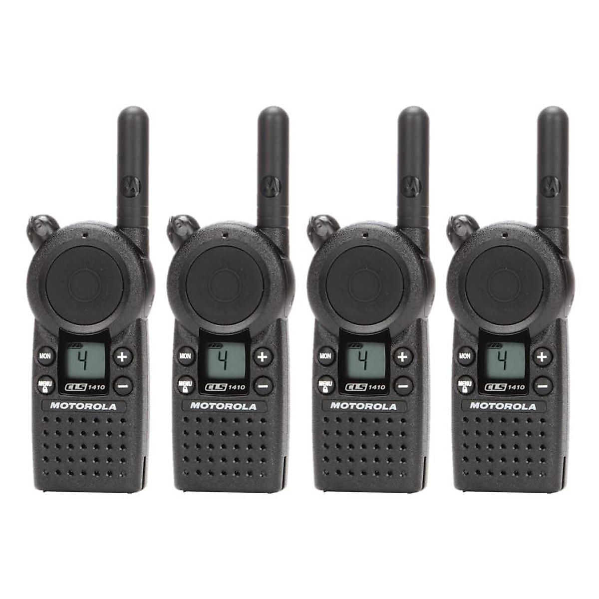4 Pack of Motorola CLS1410 Two Way Radio Walkie Talkies (UHF)