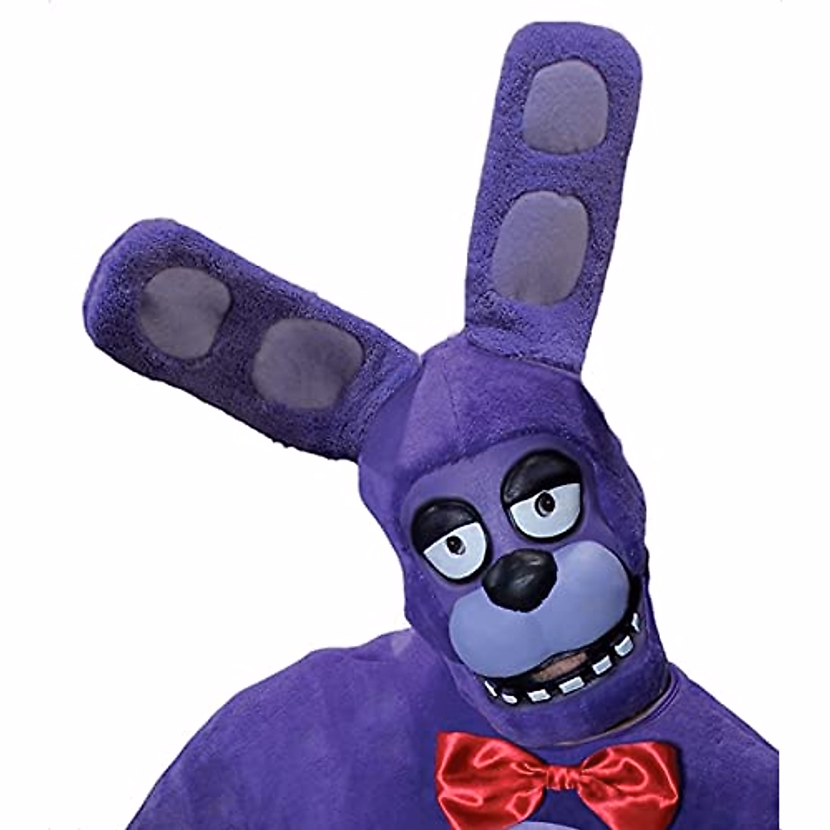 Rubie's Adult Five Nights at Freddy's Bonnie 3/4 Plush Costume Mask, As Shown, One Size US
