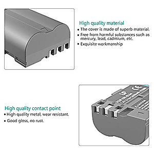 LP EN-EL3e Battery, Battery, Replacement for Nikon EN EL3e, EL3, EL3a, Compatible with Nikon D700, D300s, D300, D200, D100, D90, D80, D70s, D70, D50, MH-18, MH-18a, MH-19, MB-D200, MB-D10 & More