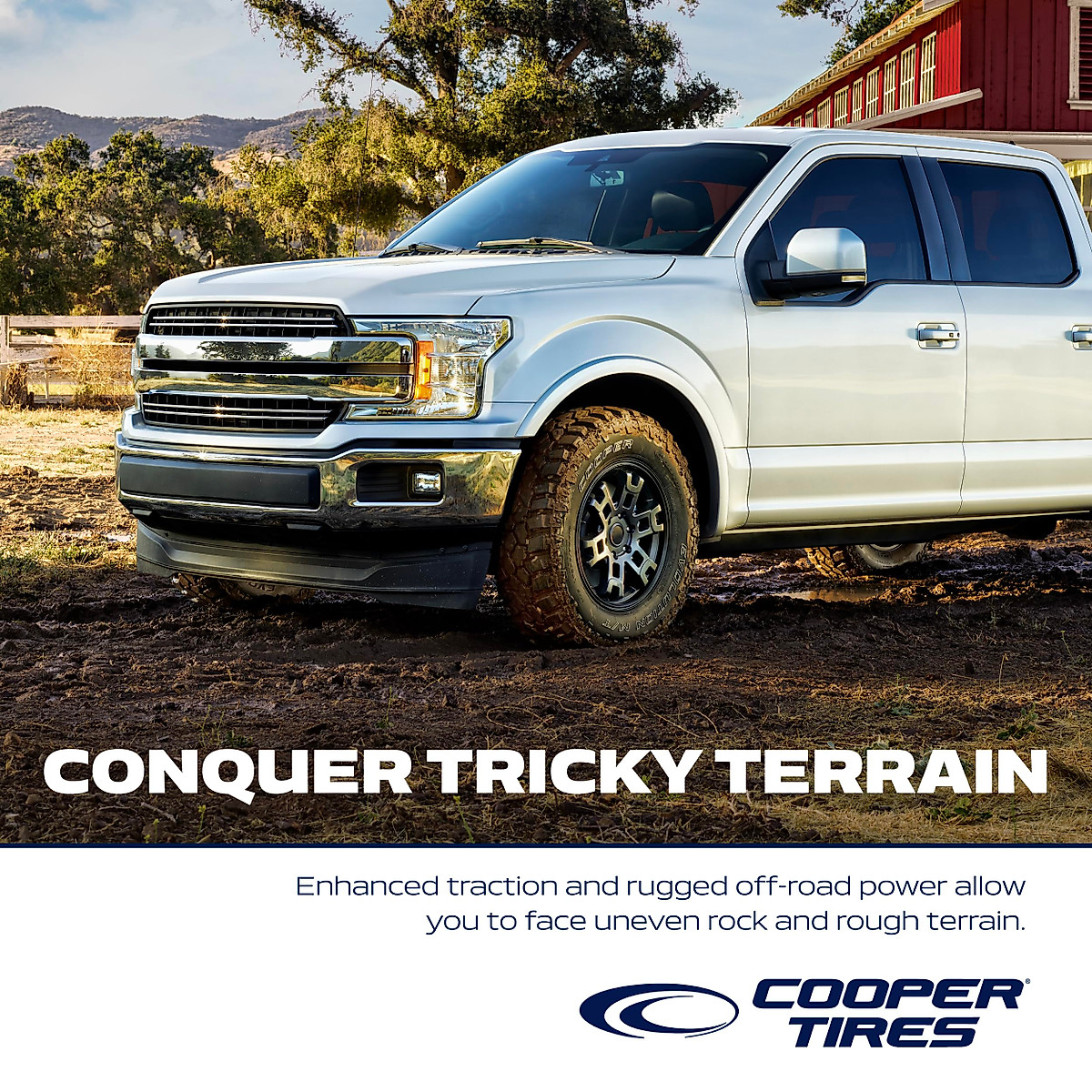 Cooper Evolution M/T All-Terrain Tire, 33X12.50R15LT 108Q, Set of 1