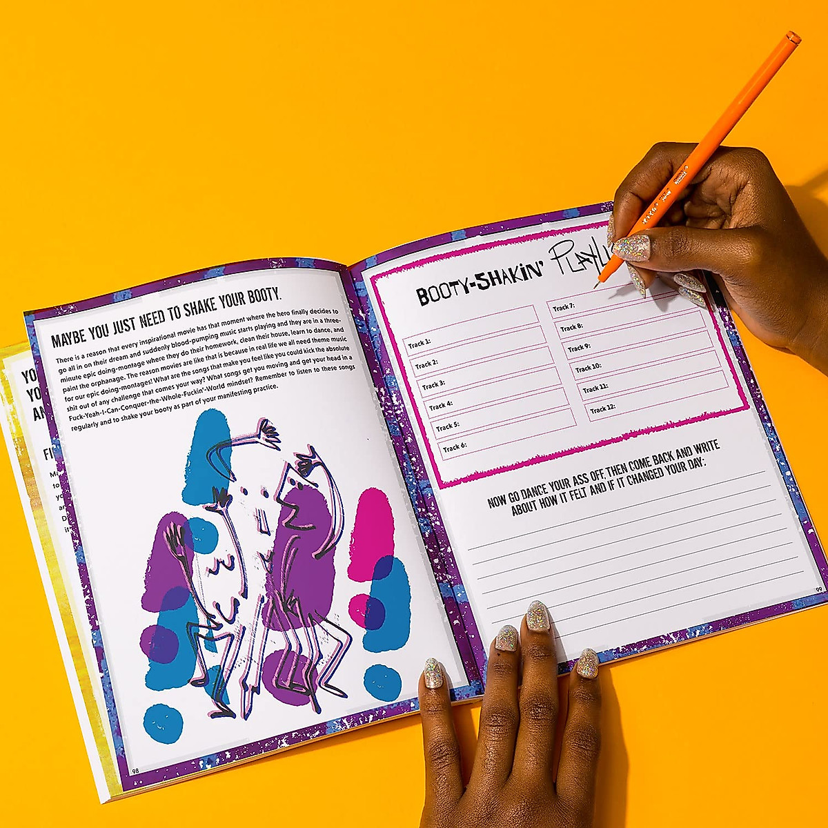 Knock Knock Spiritual AF Activity Book & Guided Journal