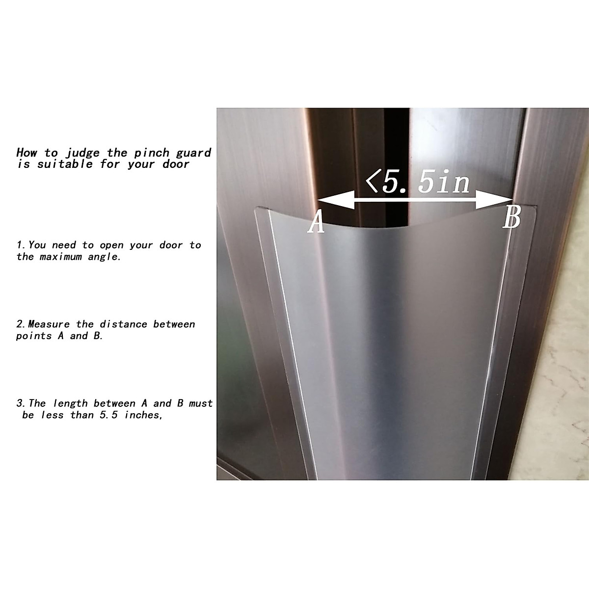 Door Pinch Guard Baby Proofing, Door Hinge Cover, Door Protector for Kids Finger Safety, Door Finger Pinch Guards Heavy Duty, Door jam Shield