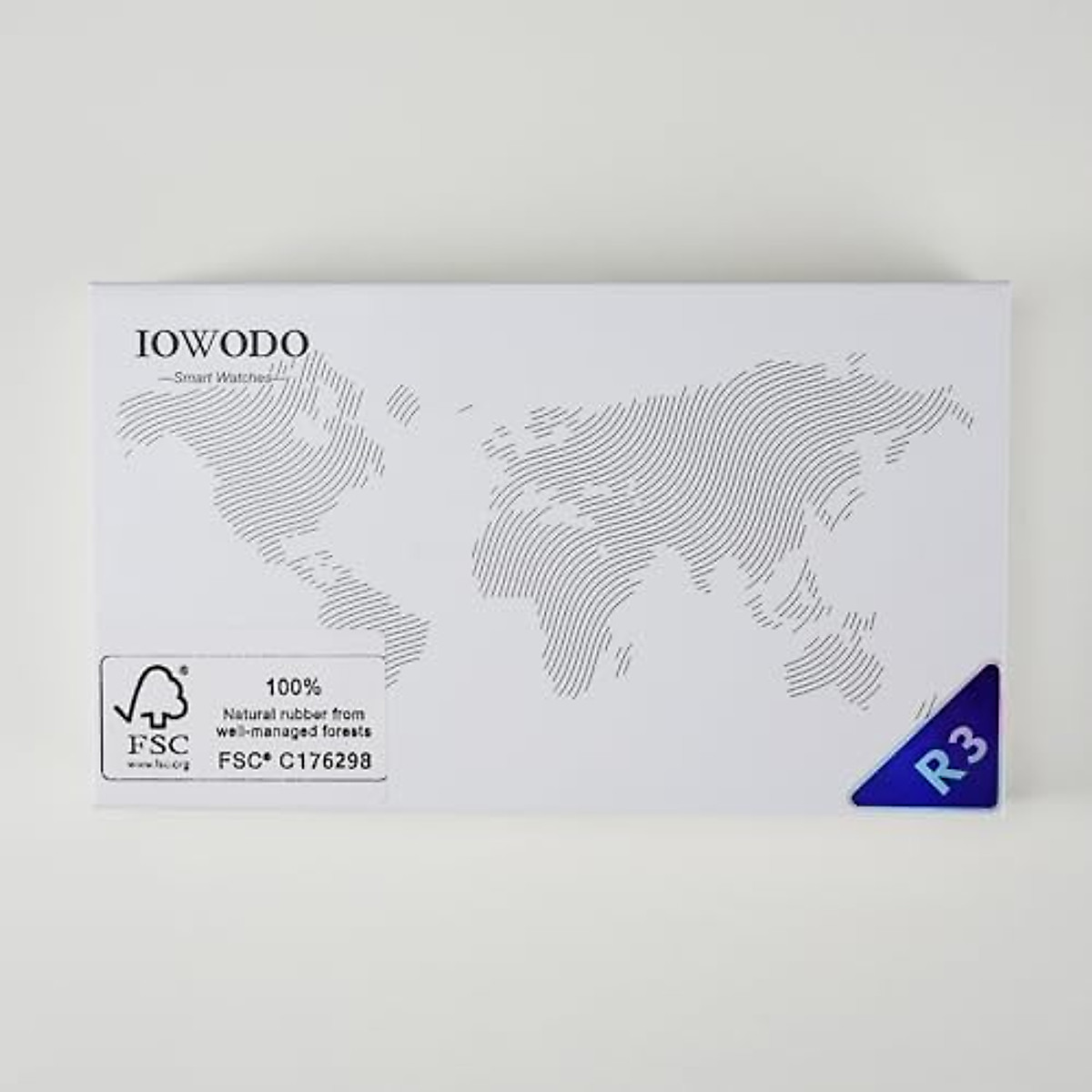 IOWODO Smart Watch Fitness Tracker 1.69'' HD Touch Screen with Heart Rate Monitor & Sleep Tracking,5ATM Waterproof Smartwatch for Men Women Compatible with iPhone Android