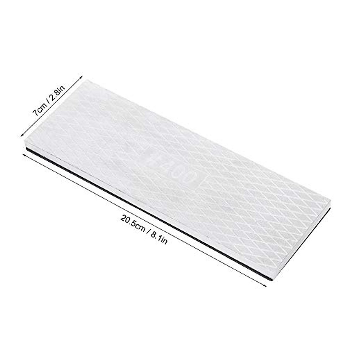 Whetstone Knife Sharpener Whetstone Sharpening Stone with Anti Slip Mat Double Sided 400‑1000 Grits Sharpening Stone without Burrs