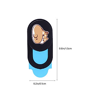 Mobestech 18 Pcs Cover Webcam Cover Slide Privacy Cover Webcam Lens Cover Laptop