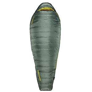 Therm-a-Rest Questar 20F/-6C Lightweight Down Mummy Sleeping Bag, Regular, Balsam
