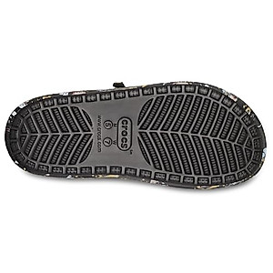 Crocs Unisex-Adult Classic Harry Potter Cozzzy Sandals Slide, Black/Multi, Numeric_6 US Men