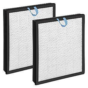 2 Pack Vital 100S Replacement Filters Compatible for LEVOIT Vital 100S/100S-P Air Cleaner Purifiers, 3-in-1 H13 True HEPA, High-Efficiency Activated Carbon Filters, Part # Vital 100S-RF